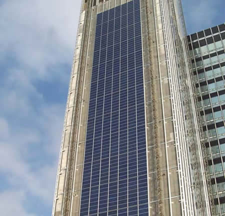 UK’s CIS Solar Tower generates 390-kilowatts from the Sun