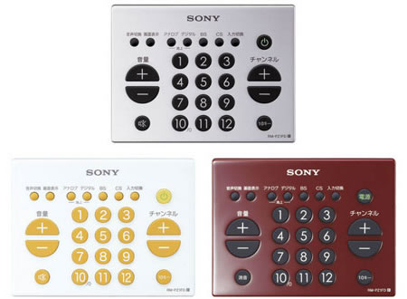 New Sony Remote controls waterproof and simple – Newlaunches
