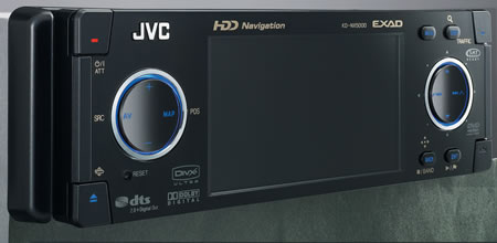 JVC KD-NX5000 Navigation DVD/CD Receiver with a Built-In 3.5-Inch Wide ...