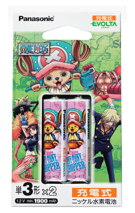 Special anime edition Panasonic Evolta batteries