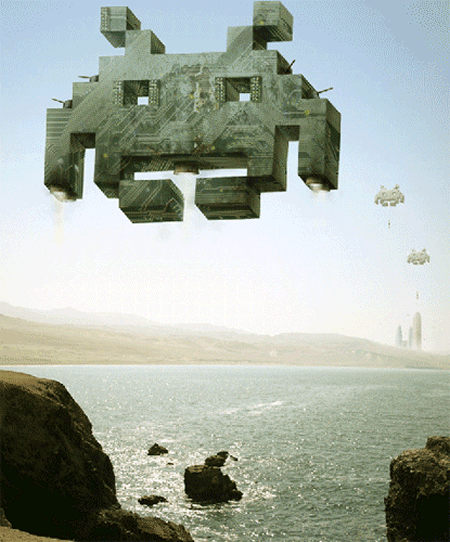 Real Life Space Invaders – Newlaunches