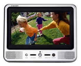 Axion AXN-6079 Dual-Screen DVD Player