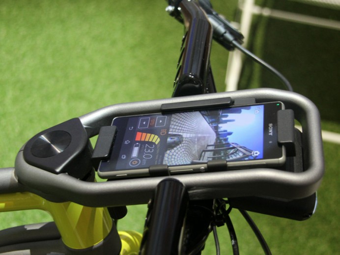 Sony showcases their future tech bike protoype Xperia Bike at the IFA ...